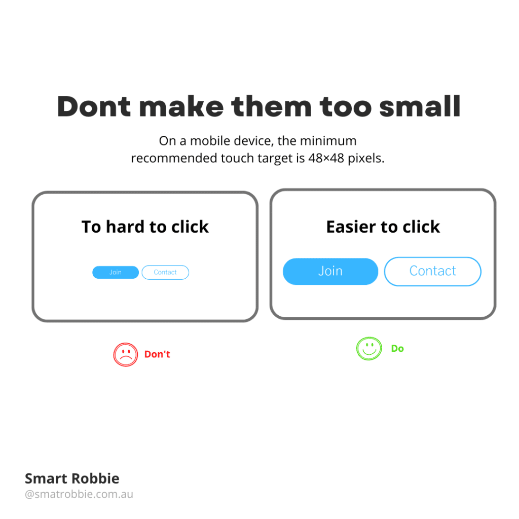 Design better buttons for your website to improve user experiance